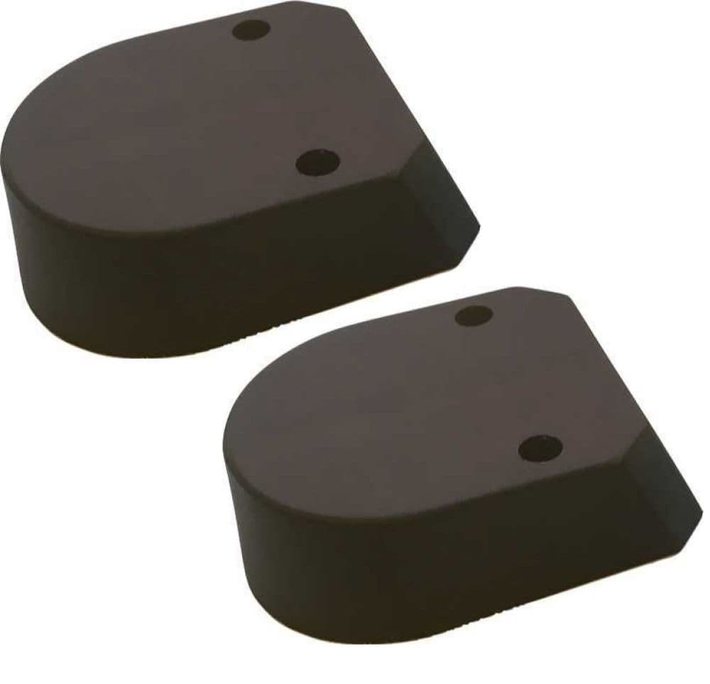 PLAYMAKER "Heel Blocks" Roller Skate BLACK Pair