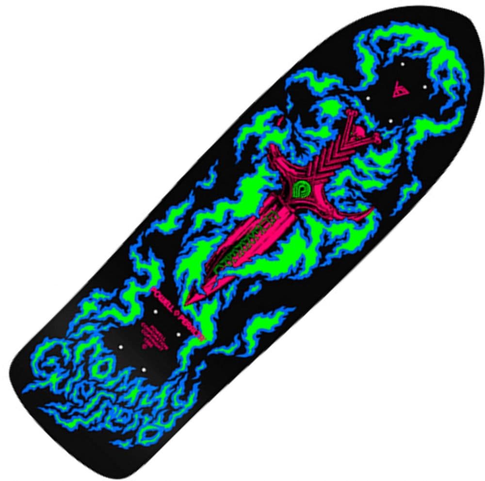 POWELL PERALTA Guerrero "Dagger" Skateboard Deck Bones Brigade Series ...