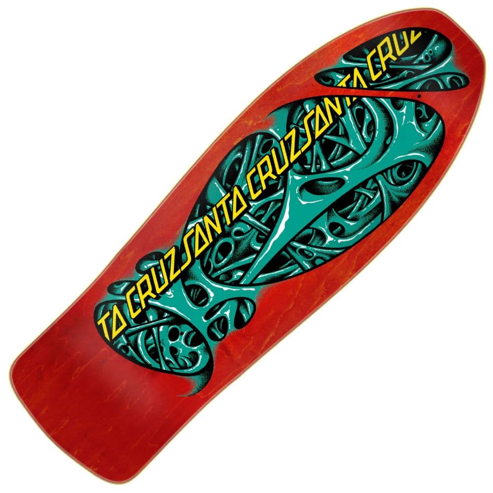 SANTA CRUZ "Oops Mucus" Skateboard Deck 10 32" RED Winter 2024