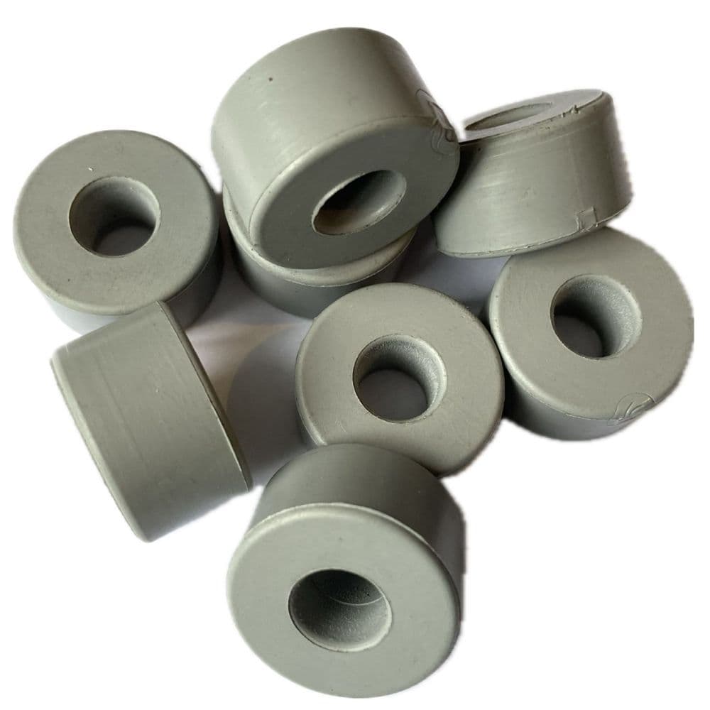 SURE-GRIP "Standard Bushings" Roller Skate Medium 88a GREY x8 Cushions