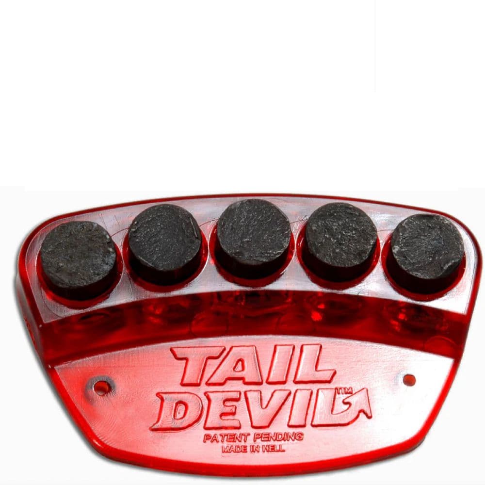 TAIL DEVIL "Sparking Tail Plate" Skateboard RED Sparks