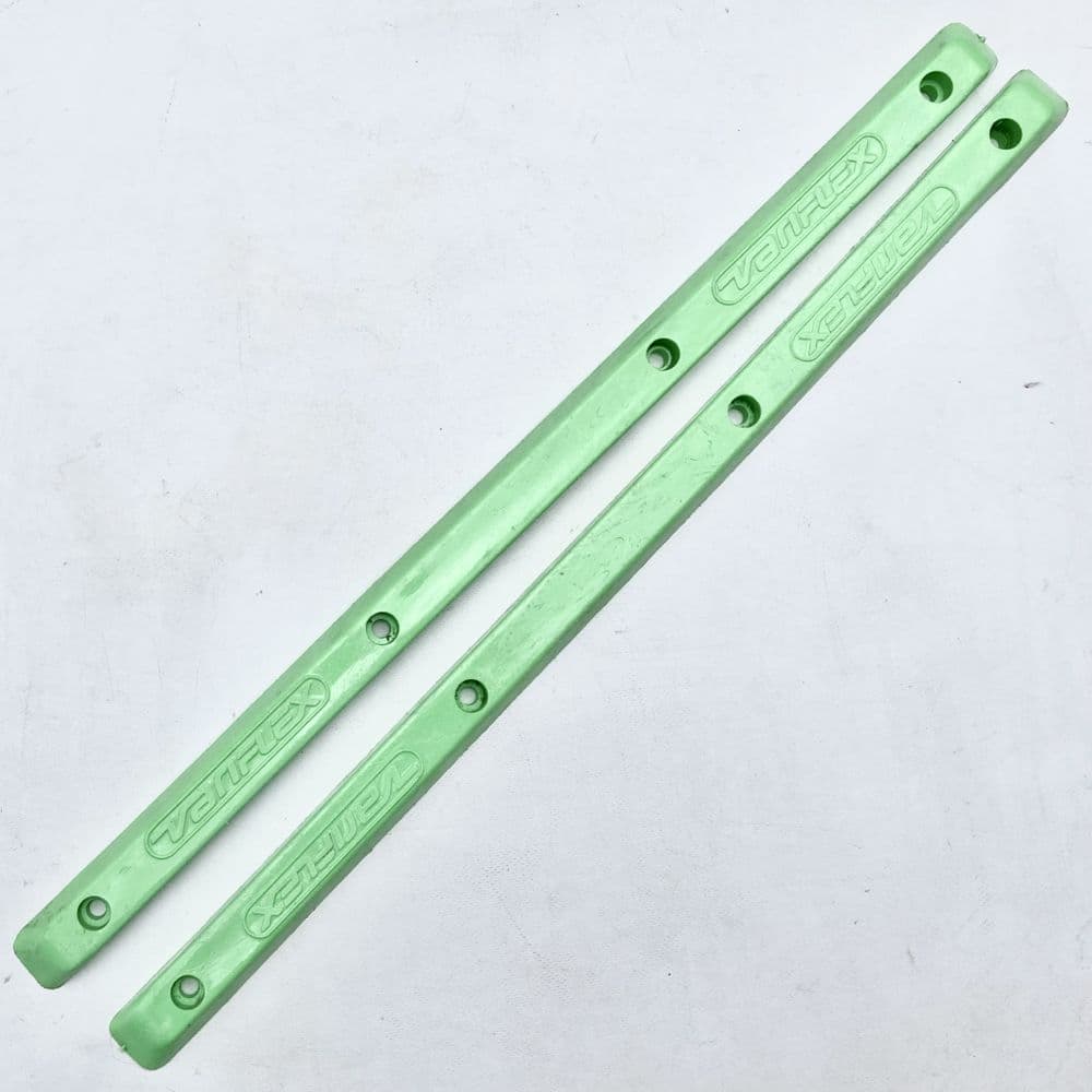 VARIFLEX "Solid" NOS Skateboard Rails GREEN Old School 15 25" Original ...
