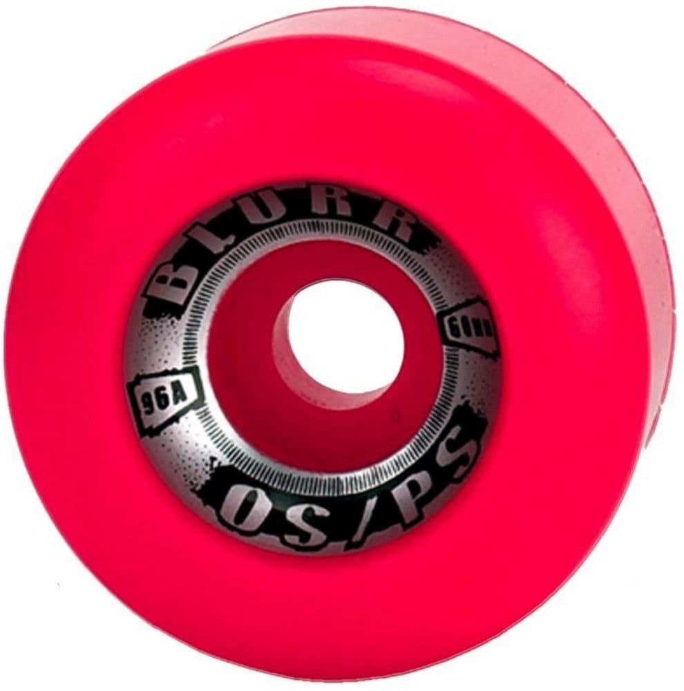 VISION "Blurr" Skateboard Wheels 60mm 96a PINK 1980s Old Skool Reissues ...