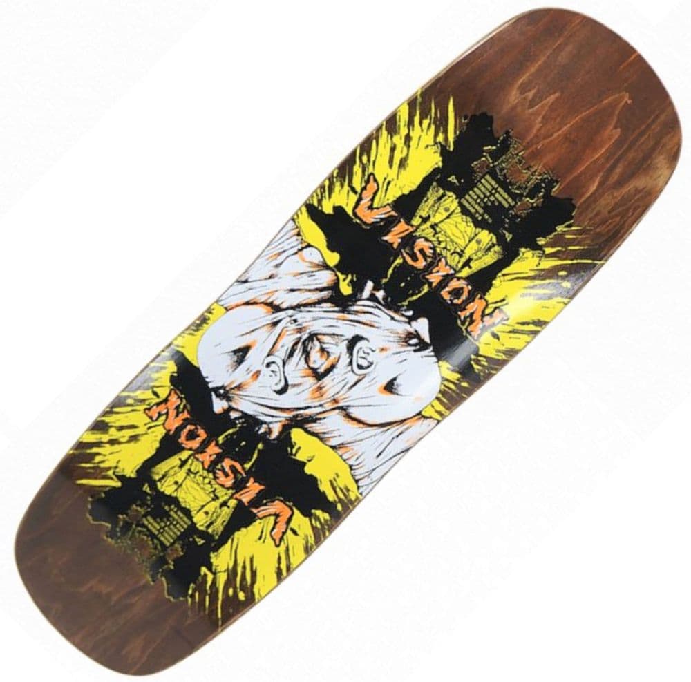 VISION "Double Vision Mid" Skateboard Deck 9 5" x 32 25" BROWN Old ...