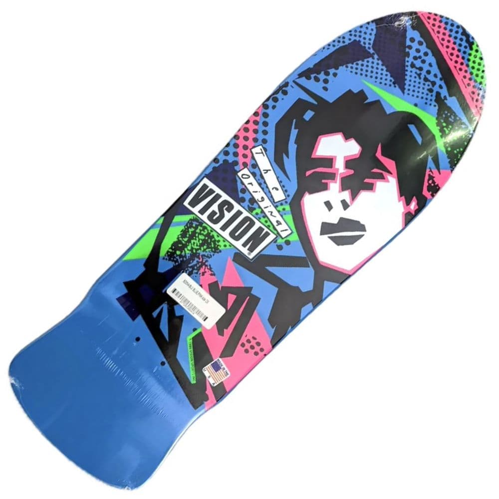 VISION "Gonz OG" Skateboard Deck 10" x 30" SKY BLUE Reissue Mark ...