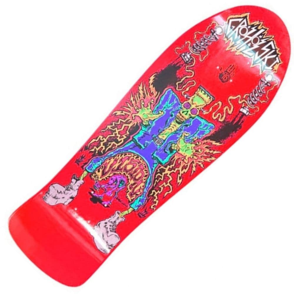 VISION "Groholski - Frankenstein" Skateboard Deck 10 25" x 31 25" RED ...