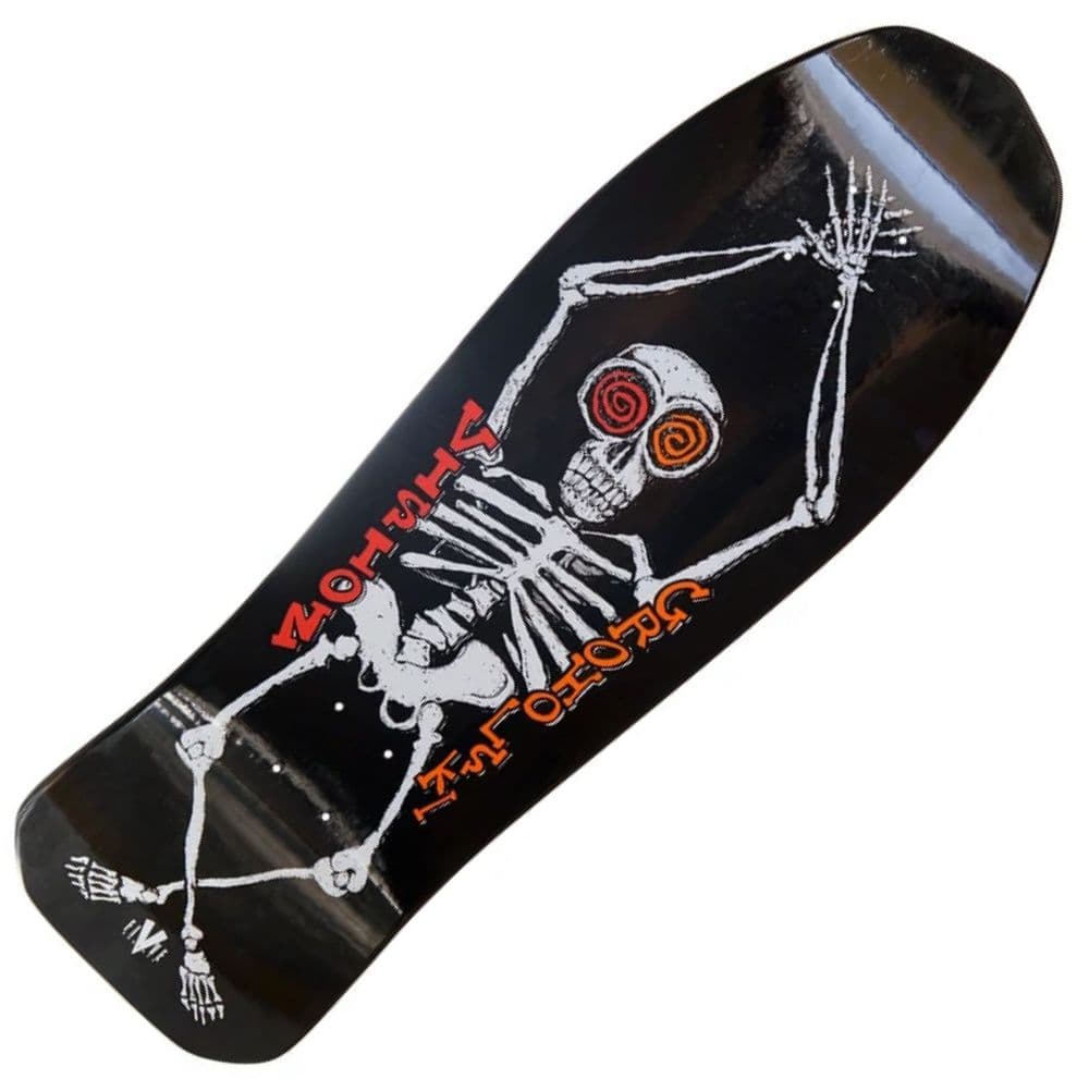 VISION "Groholski Skeleton" Skateboard Deck 10 25" x 31 0" BLACK Old ...