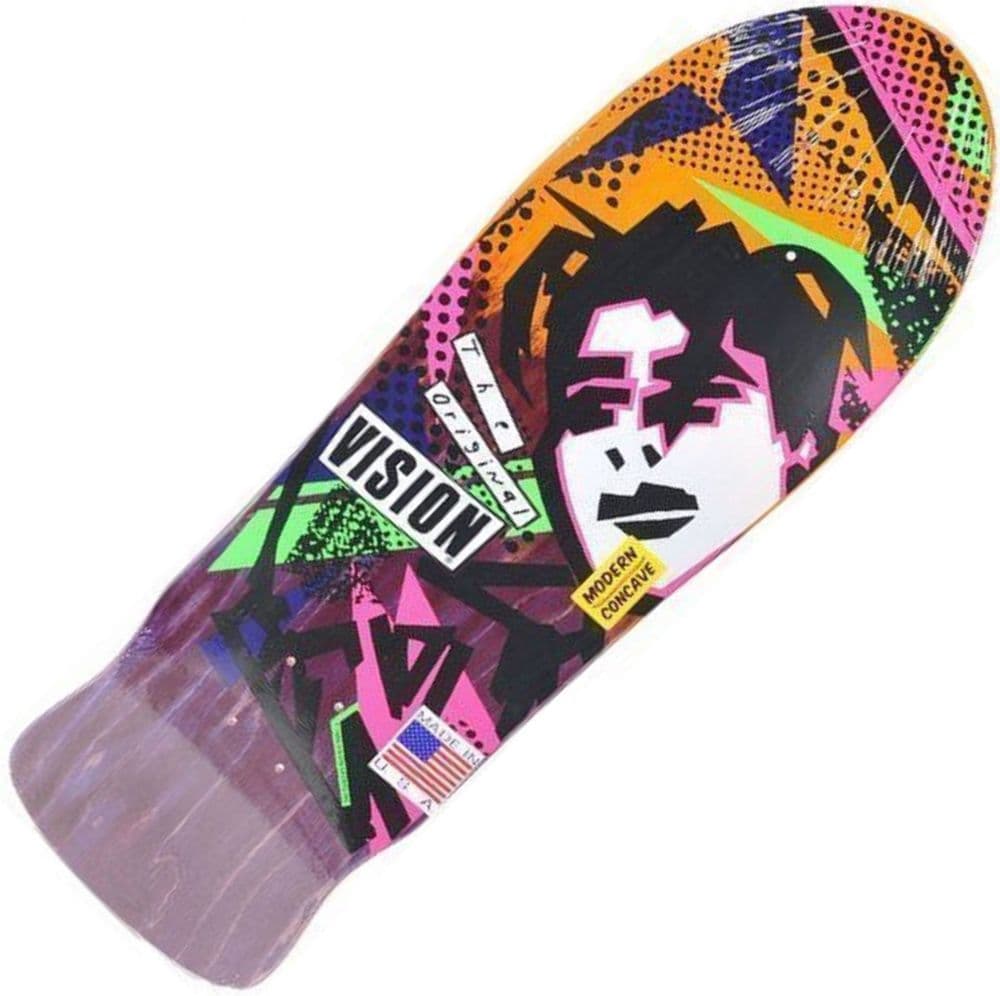 VISION Mark Gonzalez "OG Gonz" Skateboard Deck 10" x 30" 1986 ORANGE ...