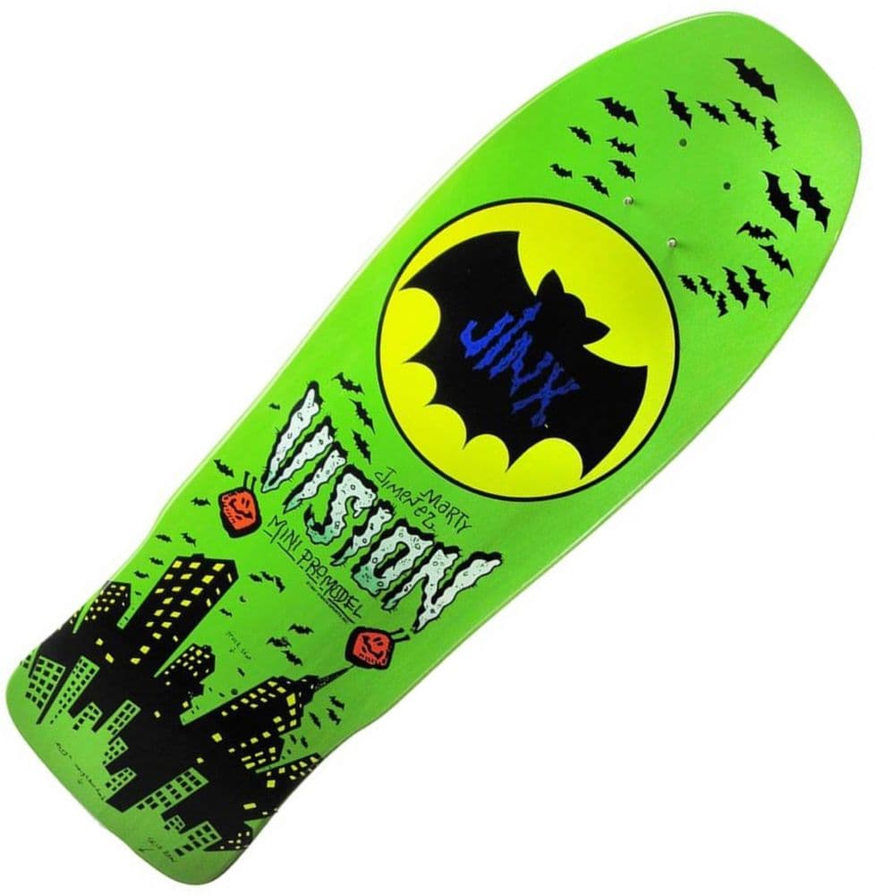 VISION Marty Jimenez "Jinx" Mini Skateboard Deck Modern Concave 10" x ...