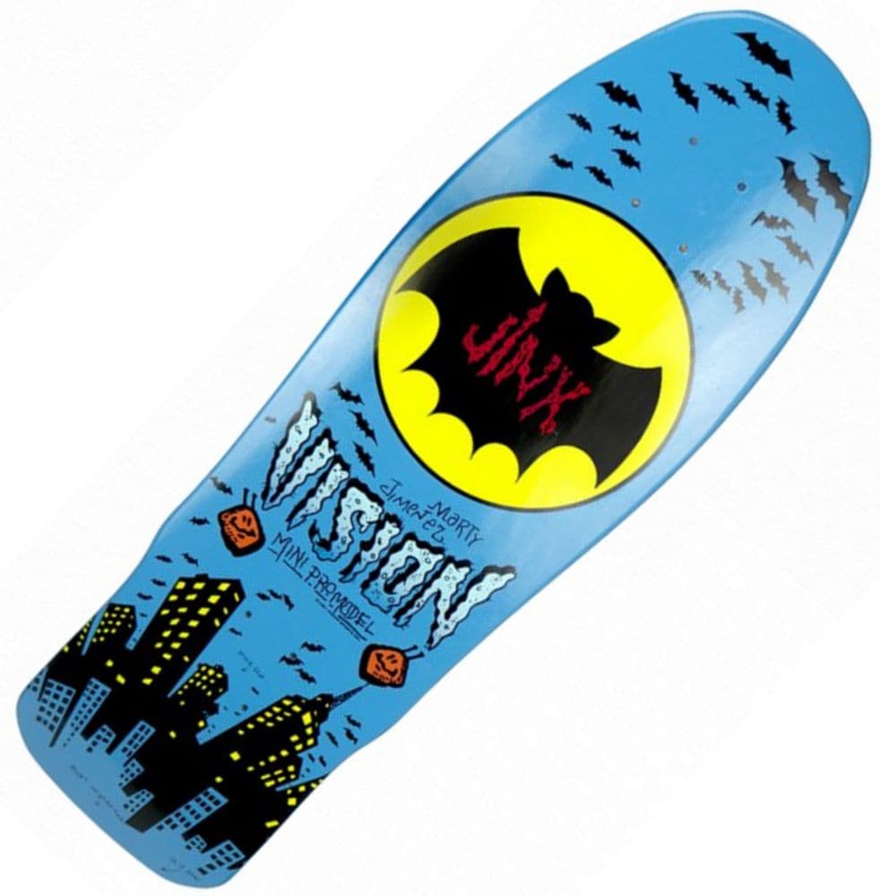 VISION Marty Jimenez "Jinx" Mini Skateboard Deck OG Concave 9 5" x 29 5 ...