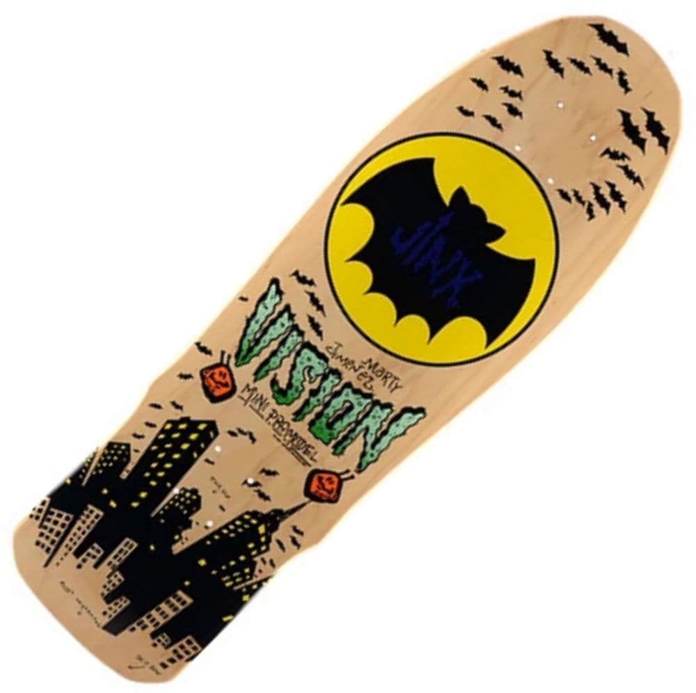 VISION Marty Jimenez "Jinx" Mini Skateboard Deck OG Concave 9 5" x 29 5 ...
