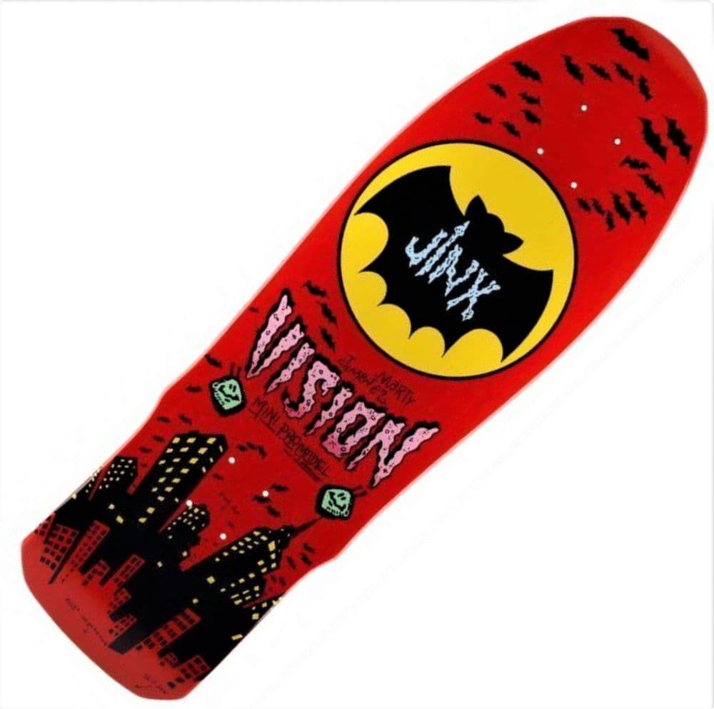 VISION Marty Jimenez "Jinx" Mini Skateboard Deck OG Concave 9 5" x 29 5 ...