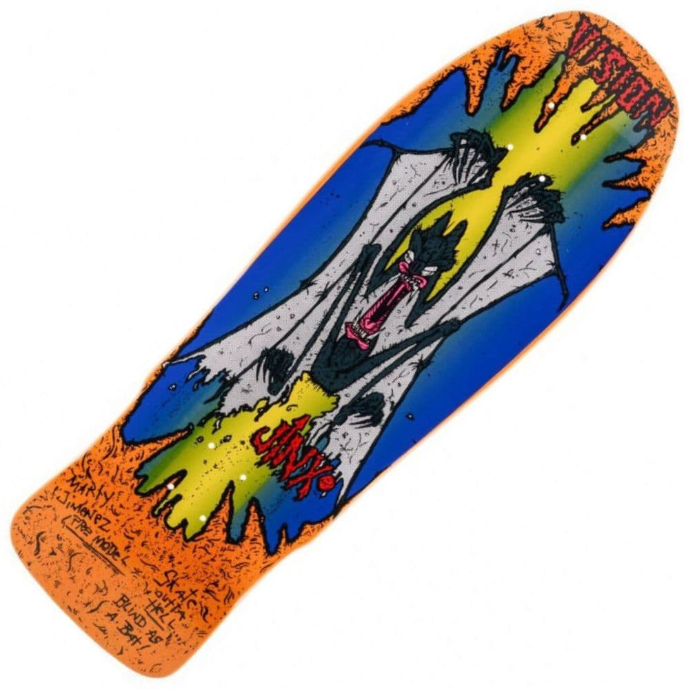 VISION Marty Jimenez "OG Jinx" Skateboard Deck New Concave 10" x 30 ...