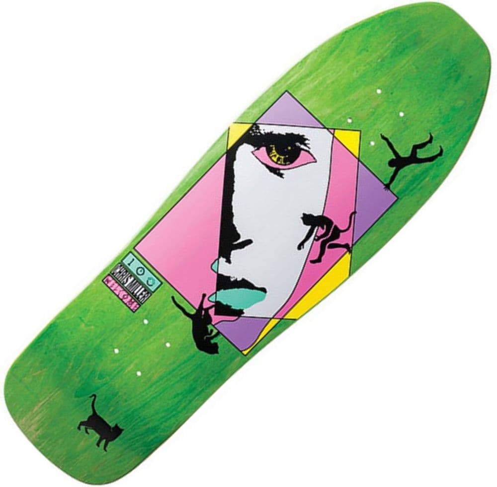 WELCOME "Miller Faces on Sugarcane" Skateboard Deck 10" x 31 25" 14 5 ...