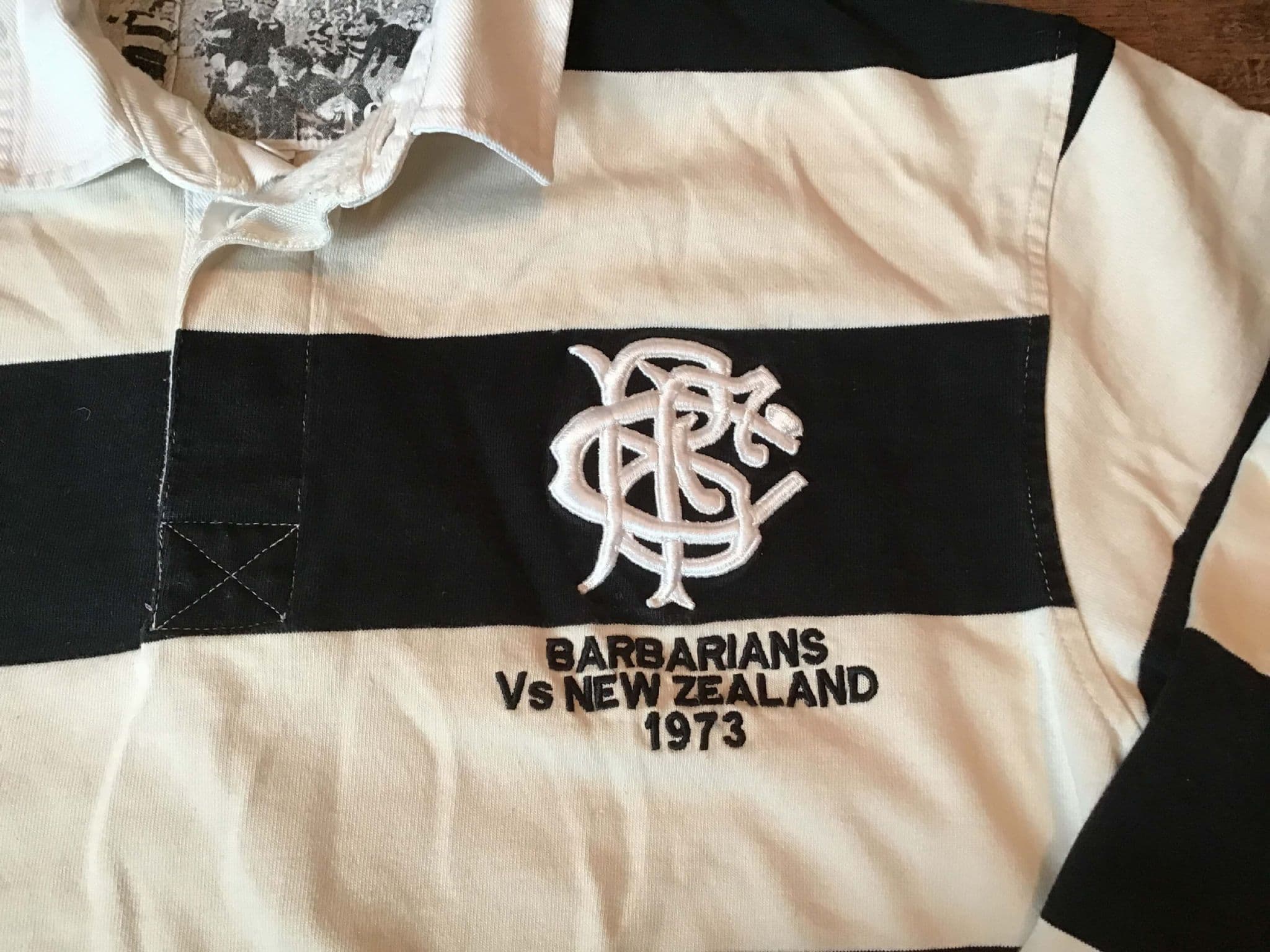 Classic Rugby Shirts | 1973 Barbarians Old Vintage Retro Jerseys