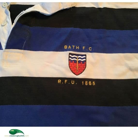 World Rugby Shirts | Bath 1987 Old Vintage Jerseys