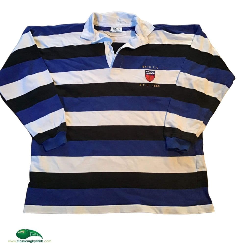 World Rugby Shirts | Bath 1987 Old Vintage Jerseys