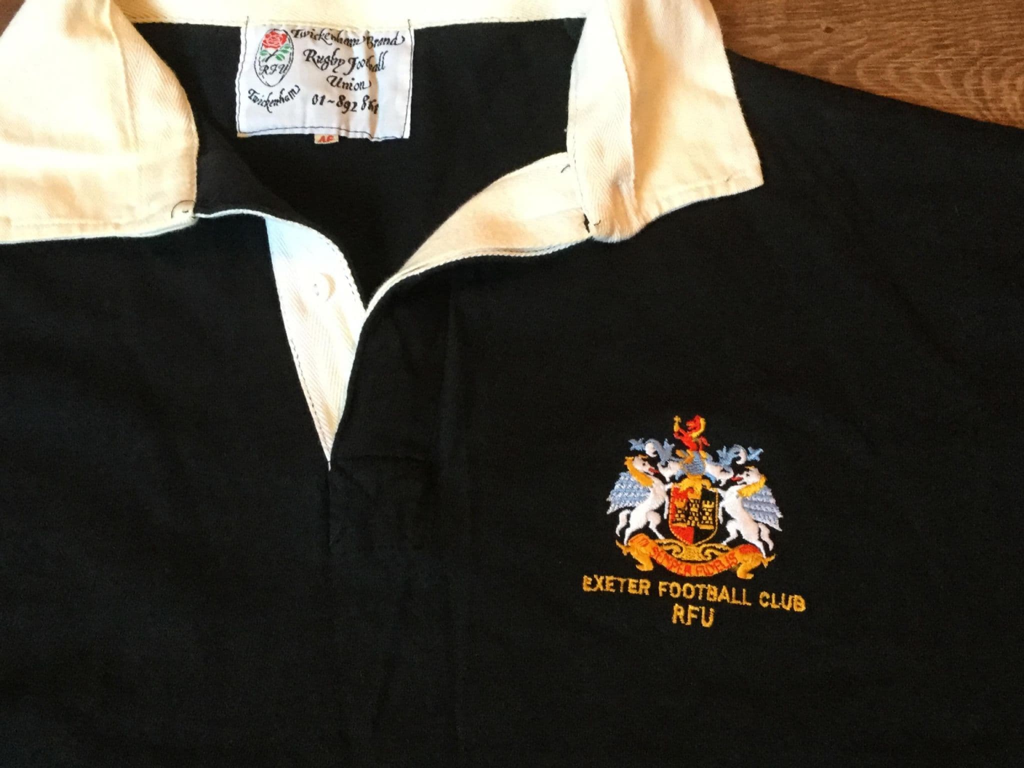 Classic Rugby Shirts | 1980s Exeter Chiefs Old Vintage Jerseys