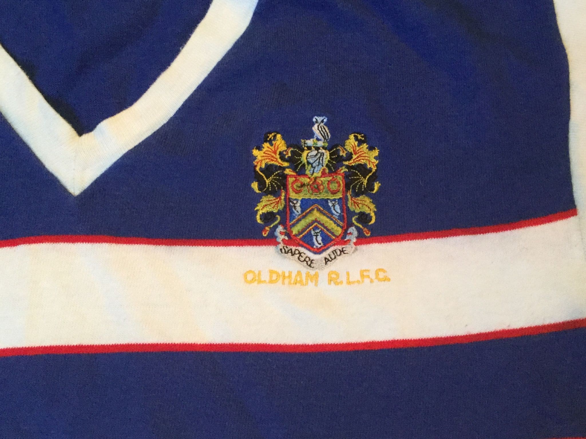 Classic Rugby Shirts | 1980 Oldham RL Vintage Old Jersey