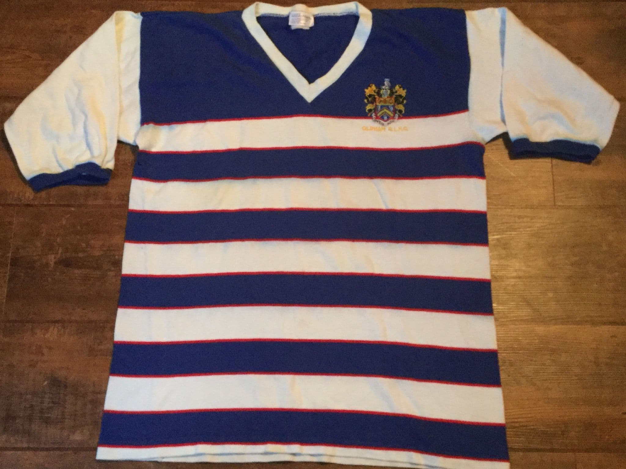 Classic Rugby Shirts | 1980 Oldham RL Vintage Old Jersey