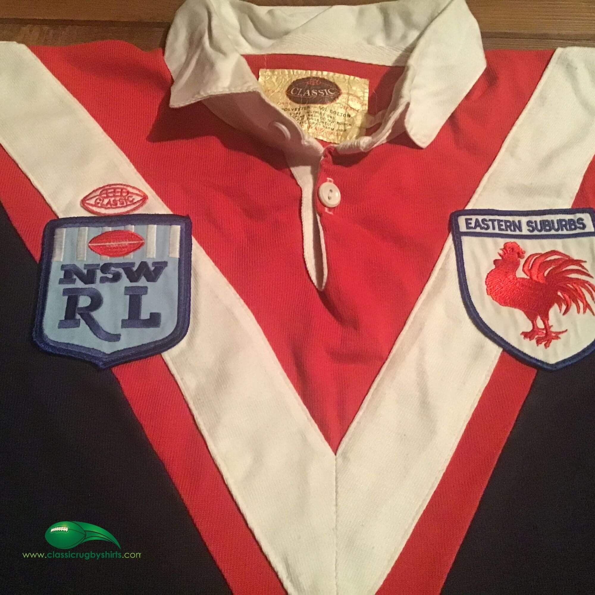 World Rugby Shirts | 1986 Eastern Suburbs Vintage Old League Jerseys ...