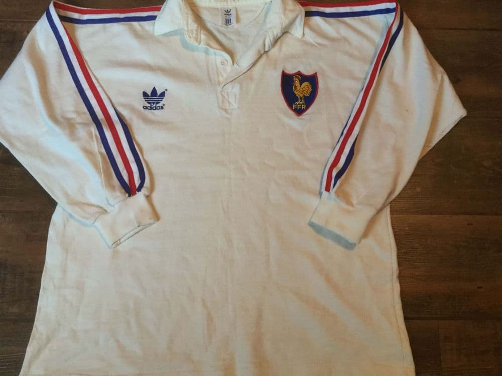 Classic Rugby Shirts | 1986 France Vintage Old Retro Jersey