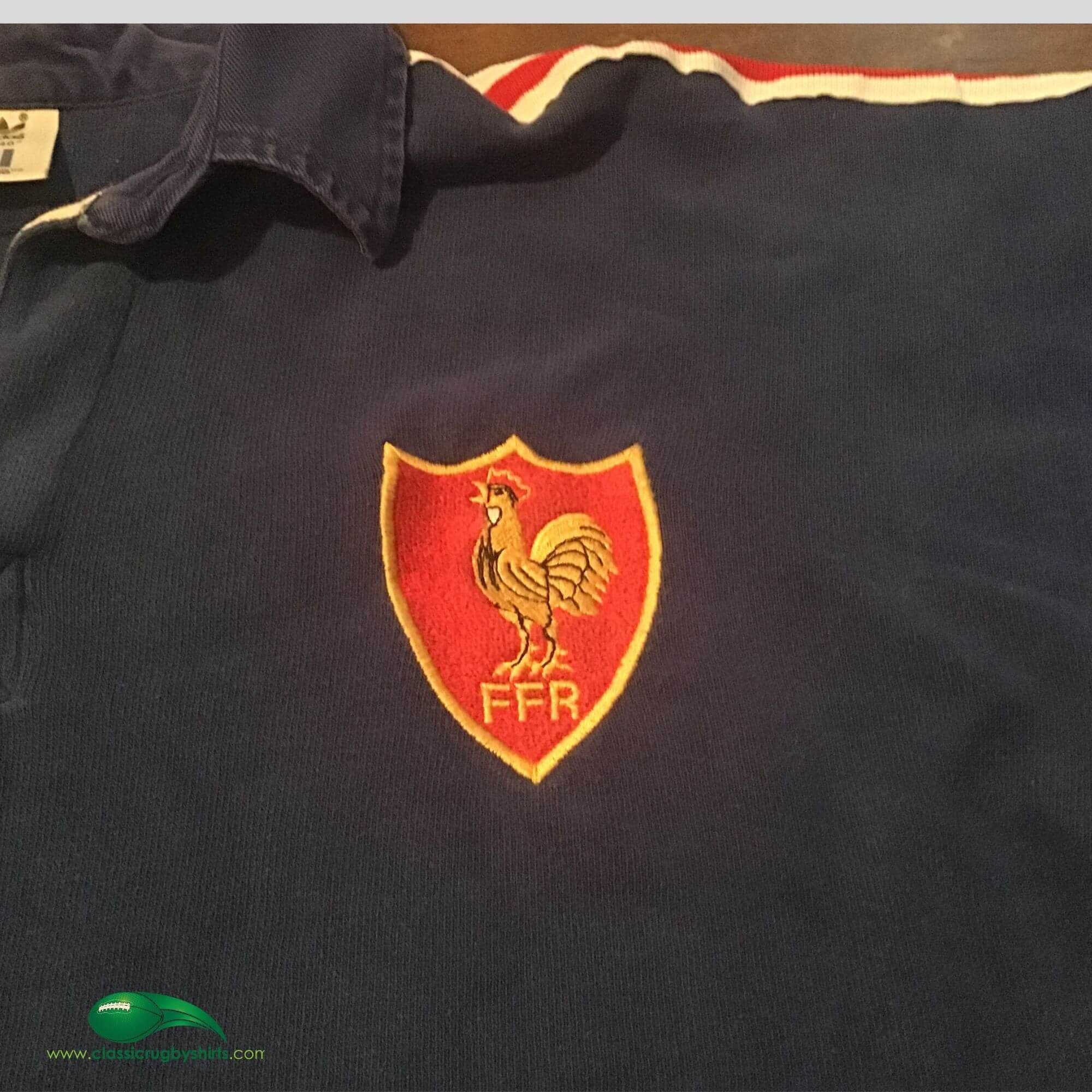Classic Rugby Shirts | 1986 France Vintage Old Retro Jersey