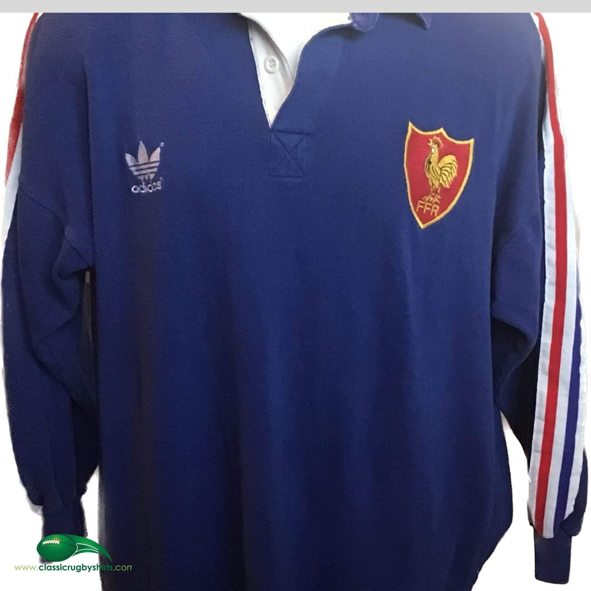 Classic Rugby Shirts | 1986 France Vintage Old Retro Jersey