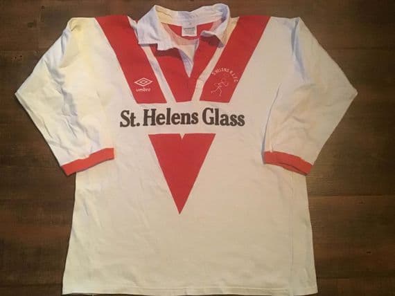 Classic Rugby Shirts | 1987 St Helens Vintage Old Jerseys