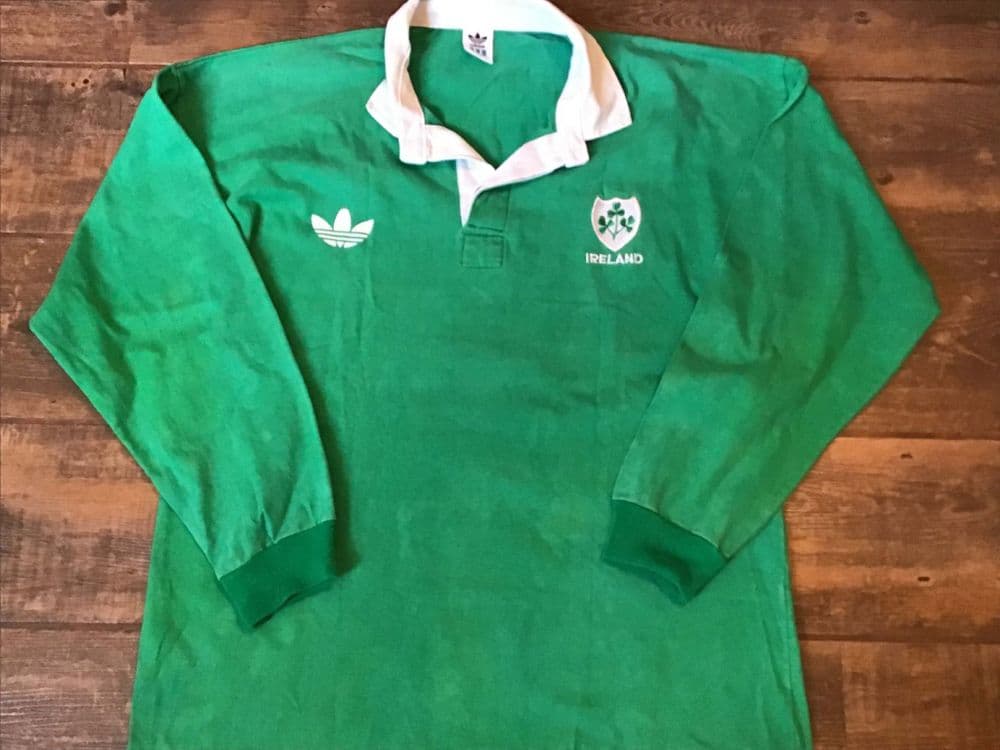 Classic Rugby Shirts | 1980 Ireland Vintage Old Retro Jersey