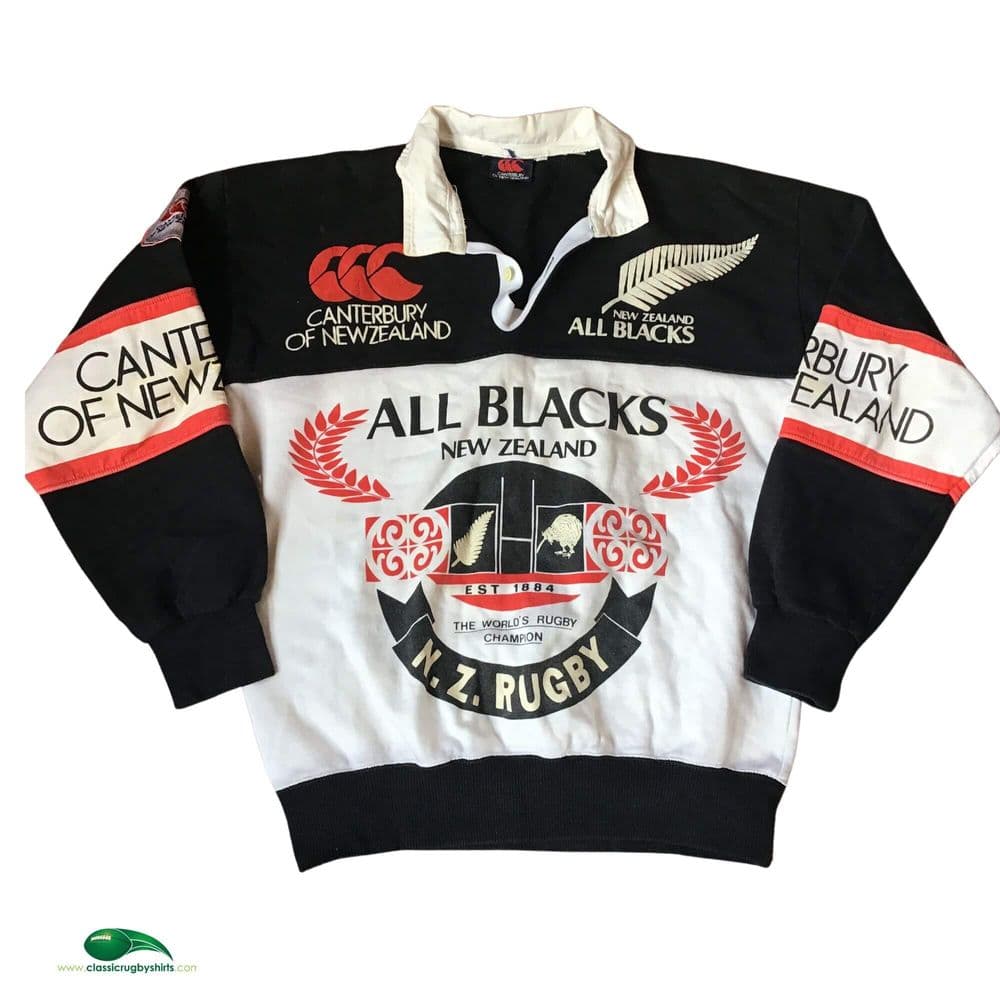 World Cup Rugby Shirts | 1987 New Zealand RWC Vintage Old Jerseys