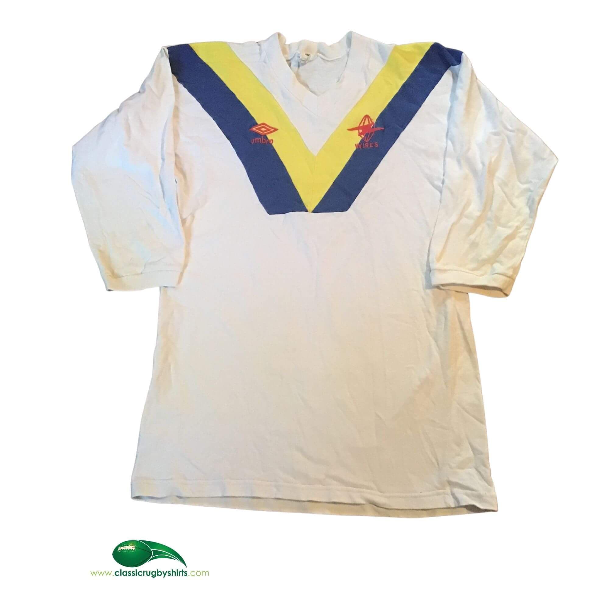 Classic Rugby Shirts | 1988 Warrington Wolves Vintage Old Jerseys