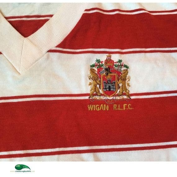 World Rugby Shirts | 1988 Wigan Old Vintage RL Jerseys