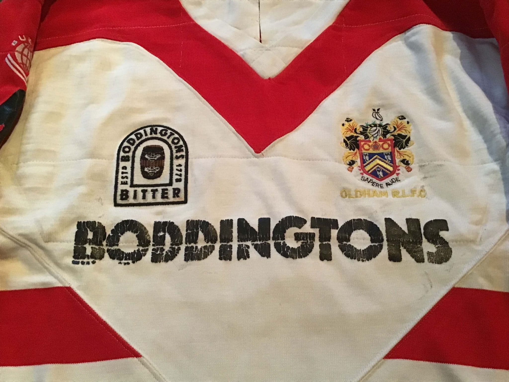 Classic Rugby Shirts | 1989 Oldham RL Vintage Old Jerseys