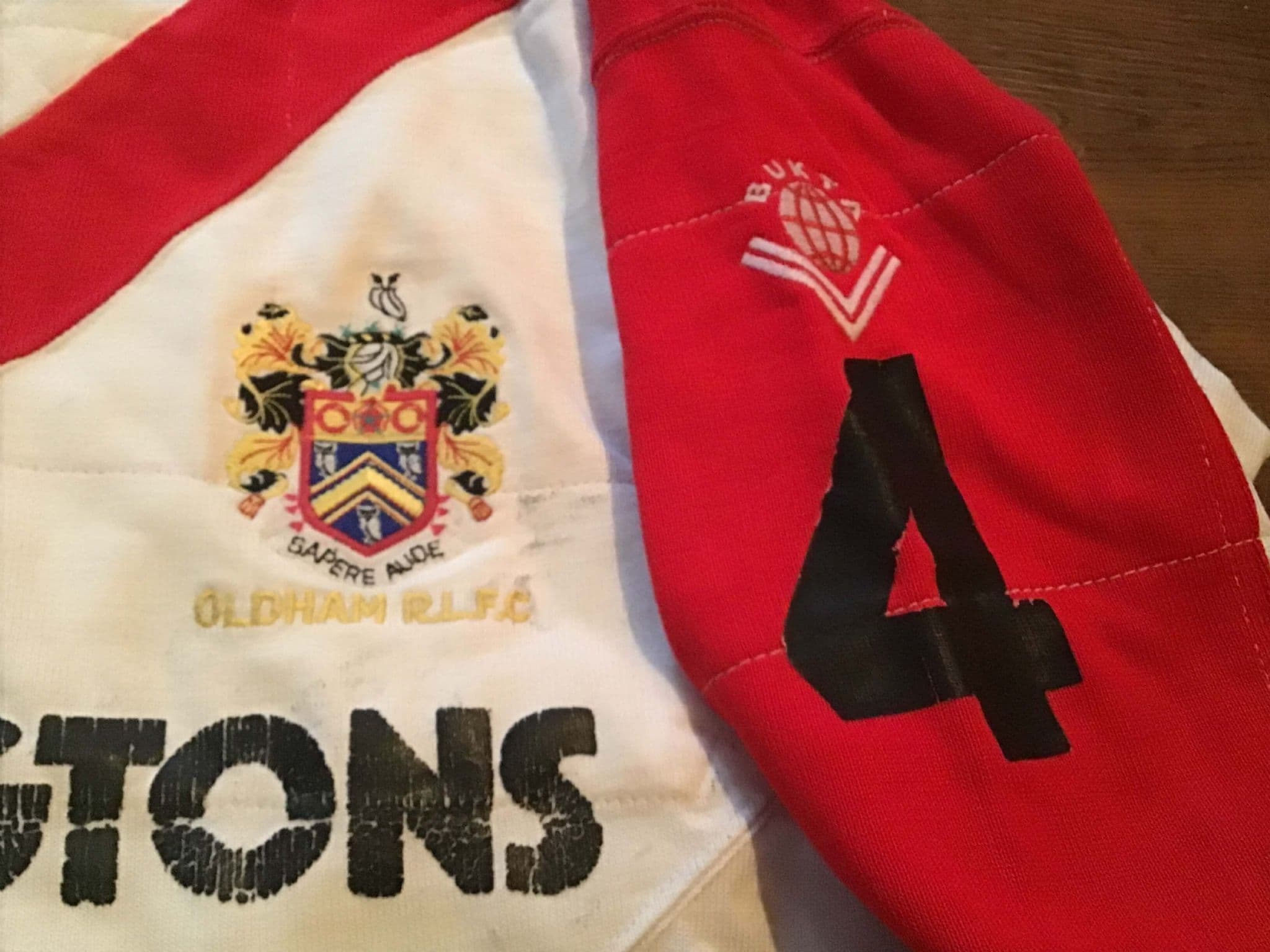 Classic Rugby Shirts | 1989 Oldham RL Vintage Old Jerseys