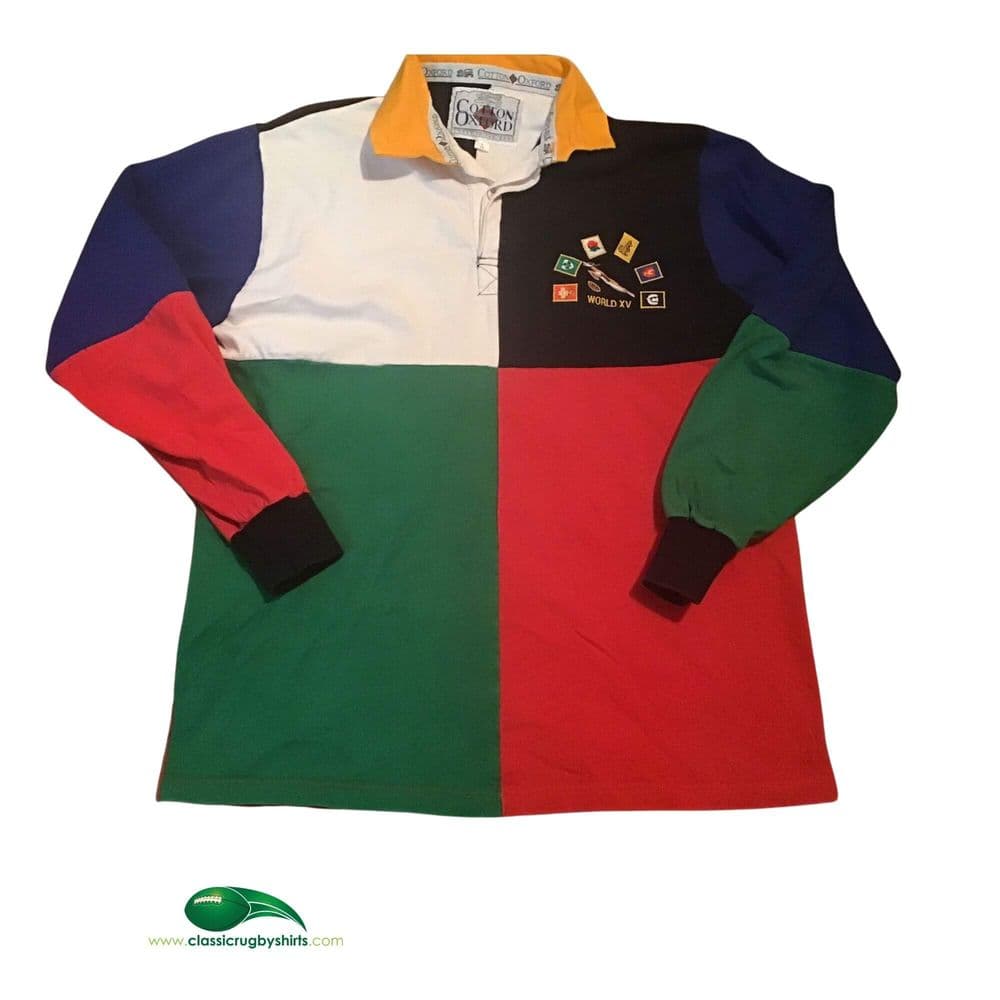 Classic Rugby Shirts | 1989 World XV Vintage Retro Old Jerseys
