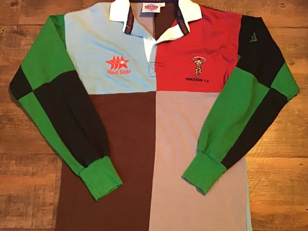 Classic Rugby Shirts | 1990 Harlequins Vintage Retro Old Jerseys