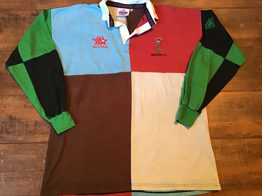 Classic Rugby Shirts | 1990 Harlequins Vintage Retro Old Jerseys