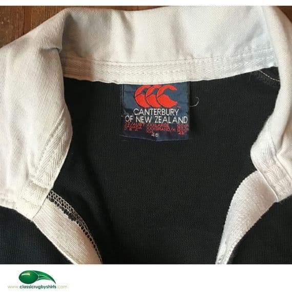 Classic Rugby Shirts | 1990 All Blacks Vintage Old Jerseys