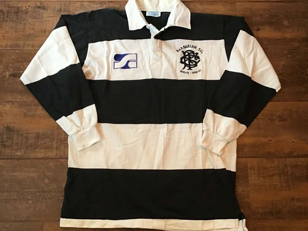 Classic Rugby Shirts | 1990 Barbarians Old Vintage Retro Jerseys