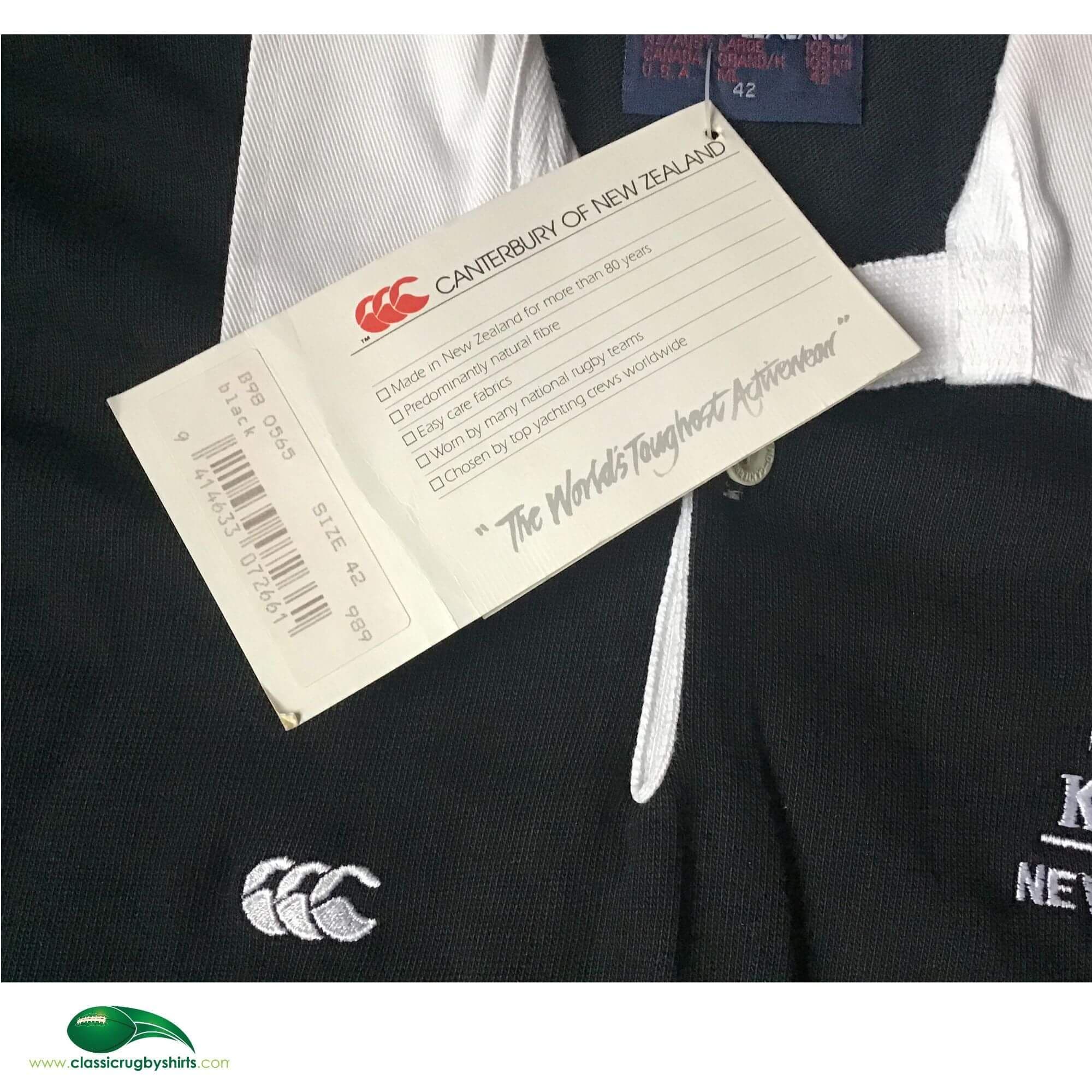 World Rugby Shirts | 1990 New Zealand Kiwi Lager Vintage Old Jerseys