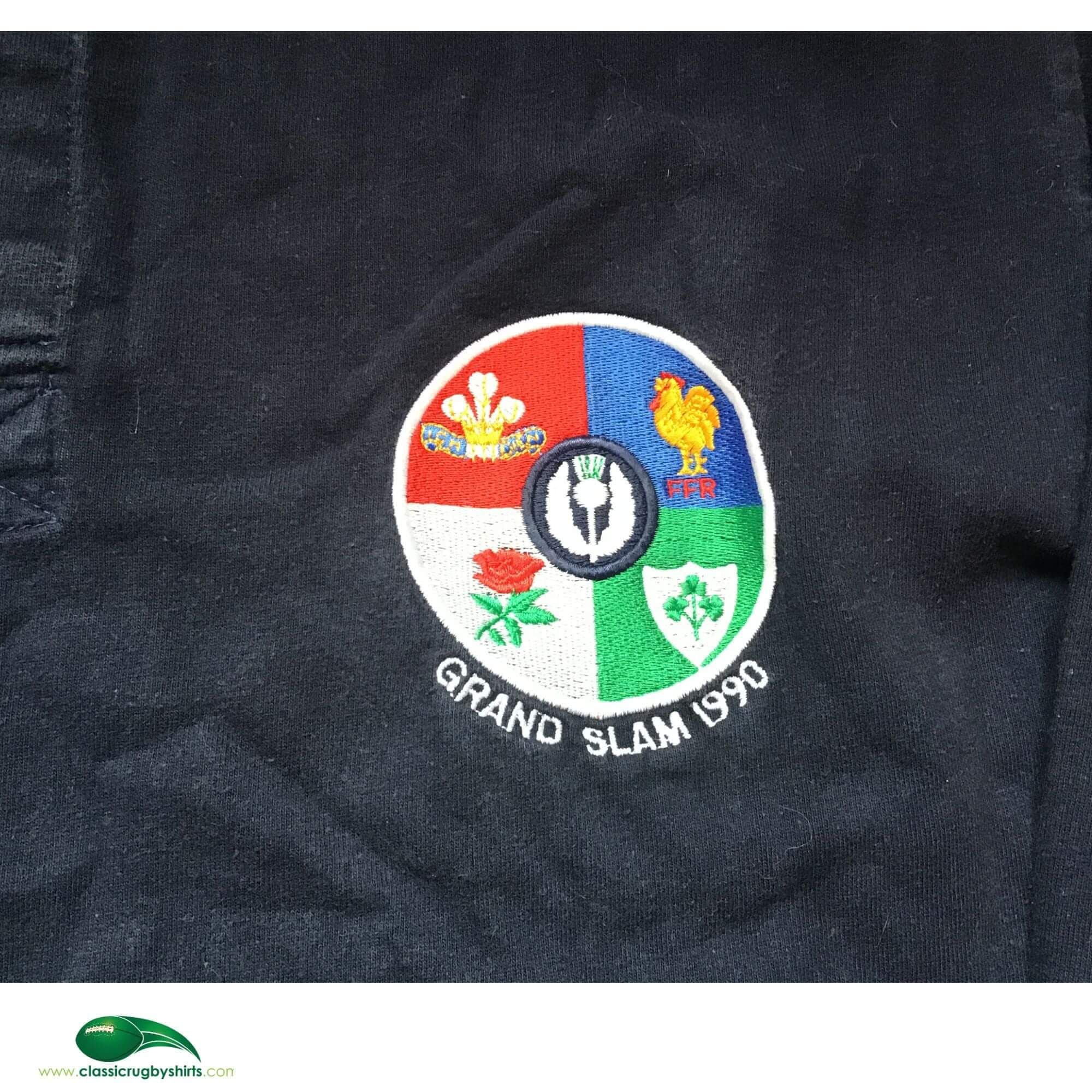 World Rugby Shirts | 1990 Scotland Grand Slam Old Vintage Jerseys