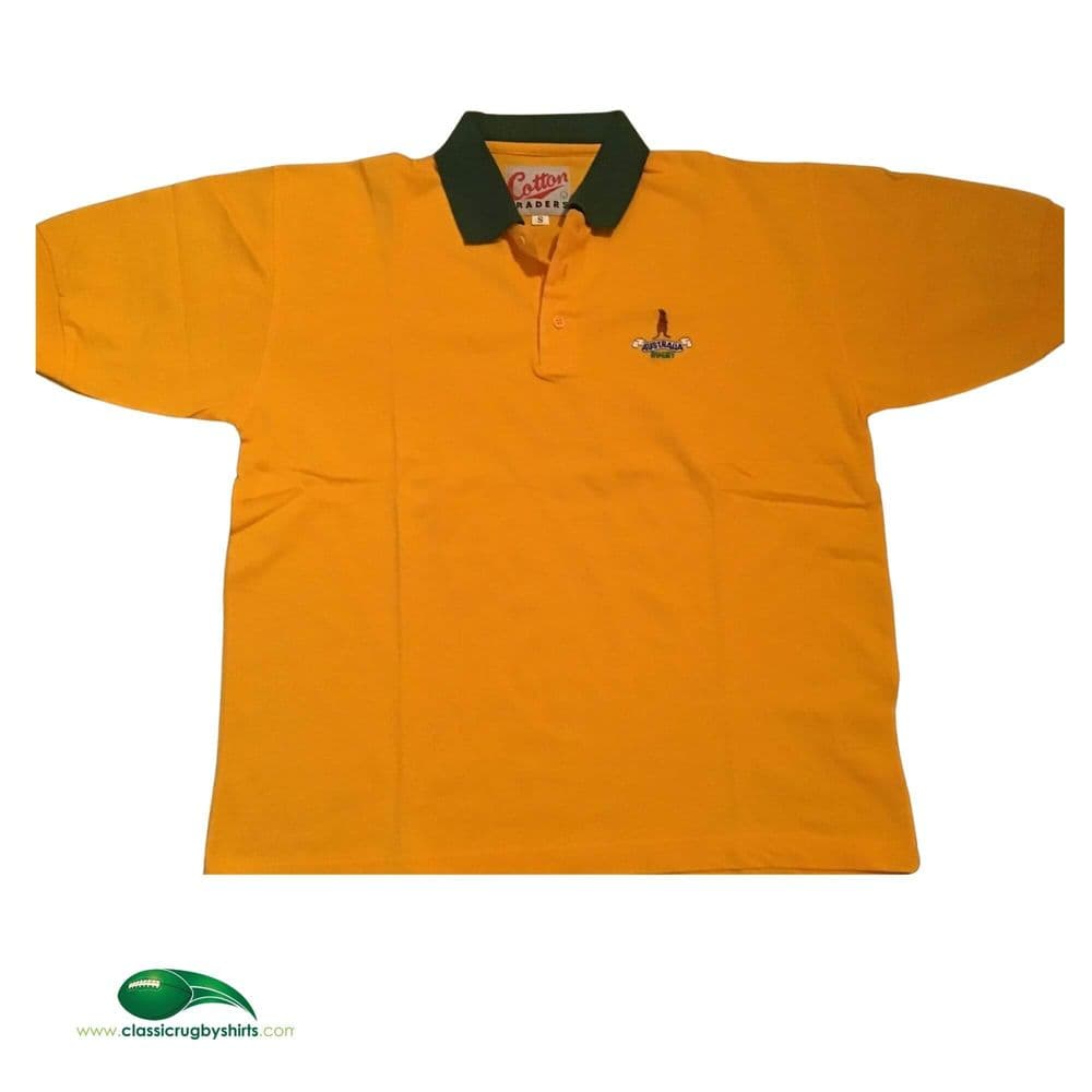 Classic Rugby Shirts | 1990s Australia Old Vintage Polo Jersey Wallabies