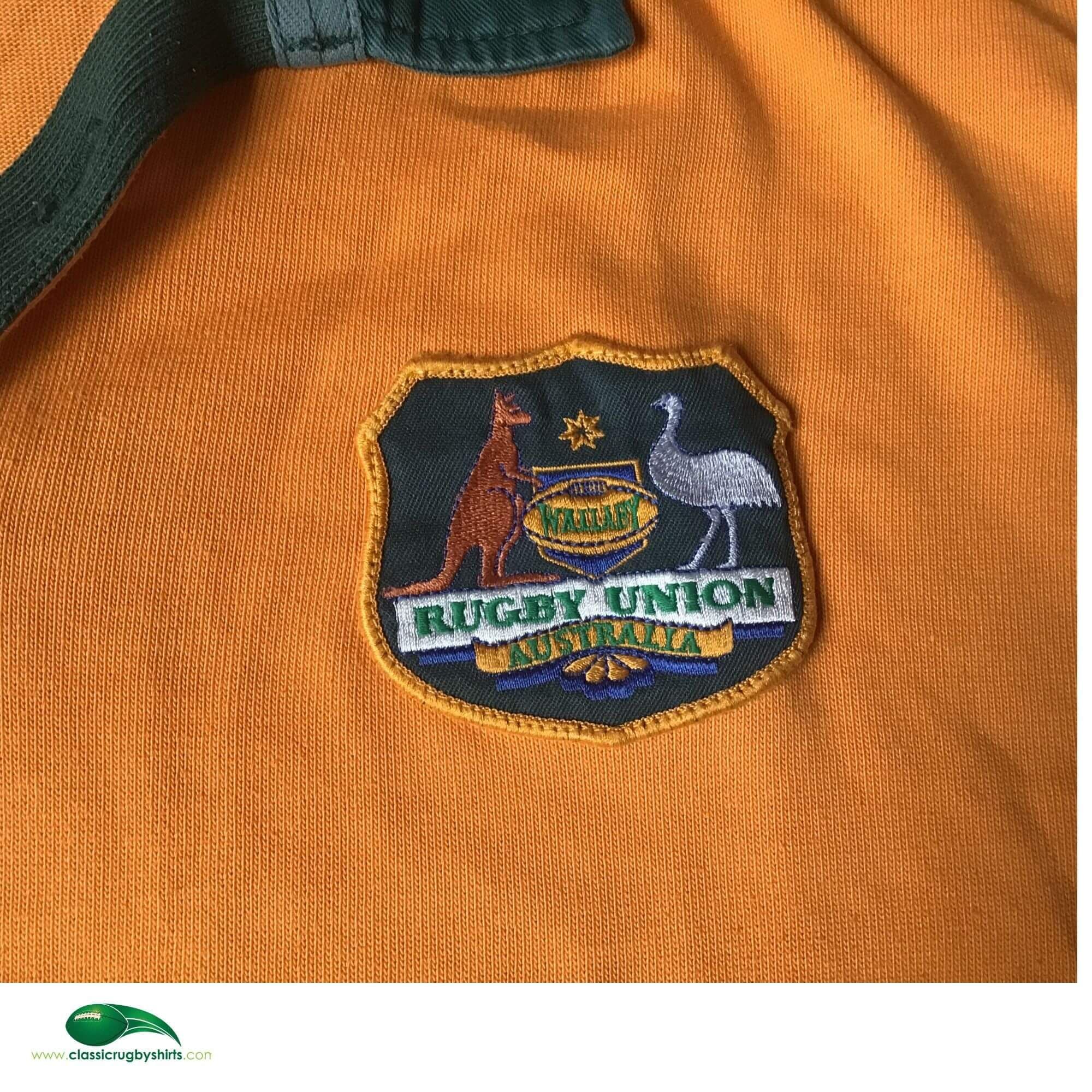 Classic Rugby Shirts | 1990s Australia Old Vintage Polo Jersey Wallabies