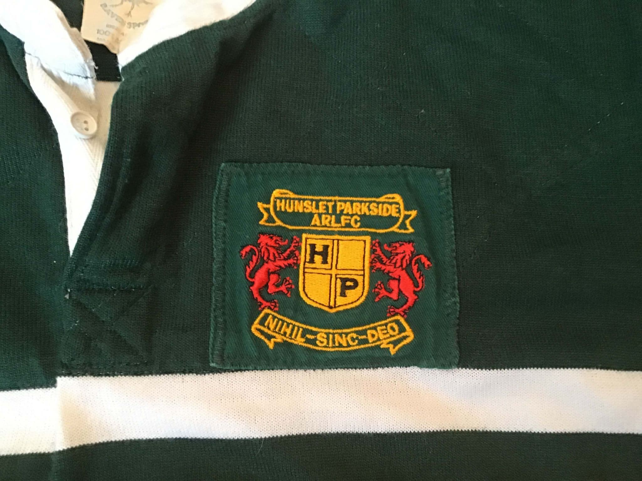 Classic Rugby Shirts | 1990s Hunslet Parkside Vintage Old Jerseys