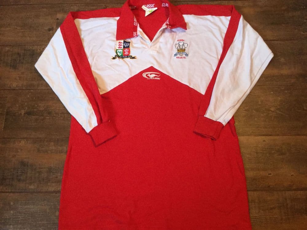 Classic Rugby Shirts | 1990 Wales Vintage Old League Jerseys