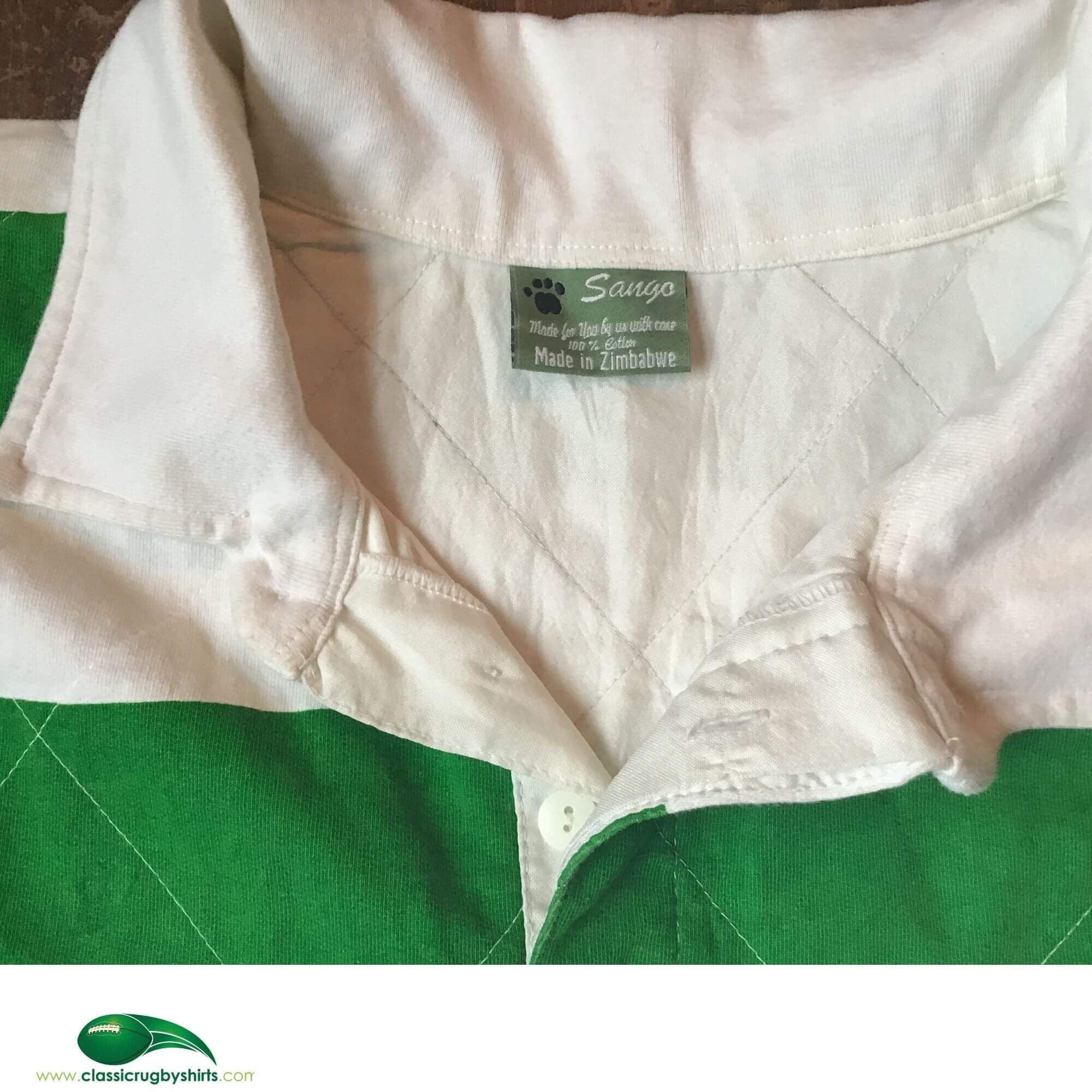 World Rugby Shirts | 1991 Zimbabwe Old Vintage Jerseys