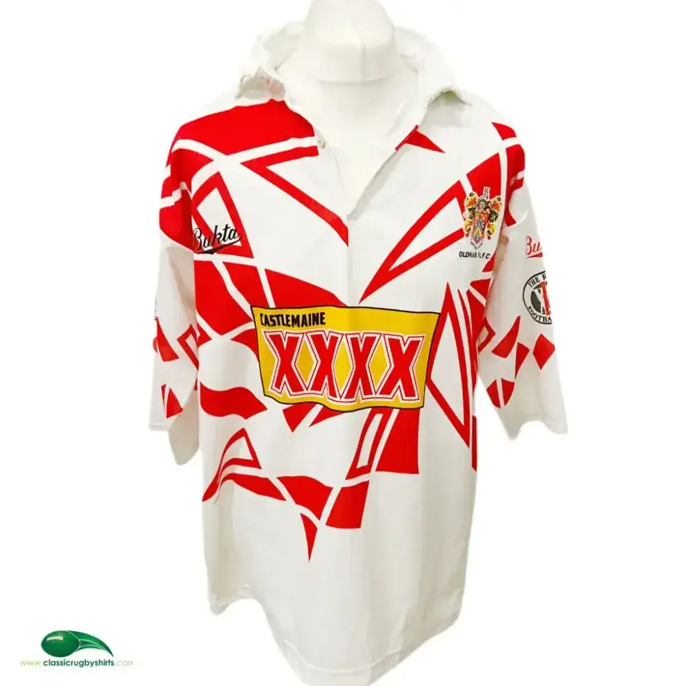 1991 1992 Oldham RL Vintage Rugby Shirts Old Jerseys