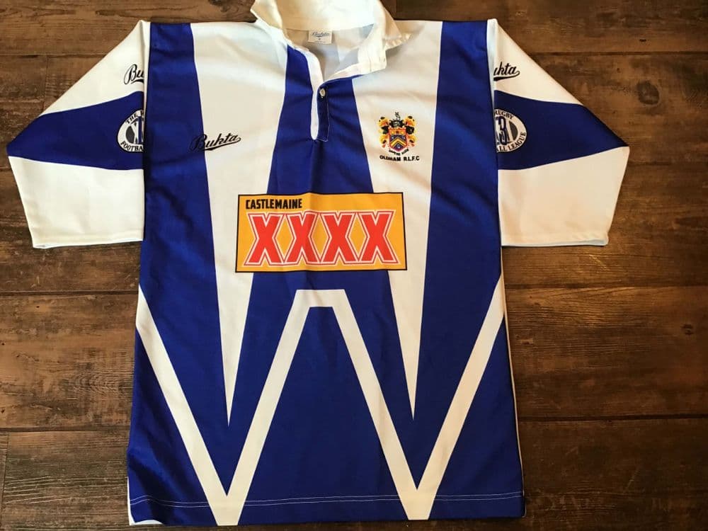 Classic Rugby Shirts | 1992 Oldham RL Vintage Old Jerseys