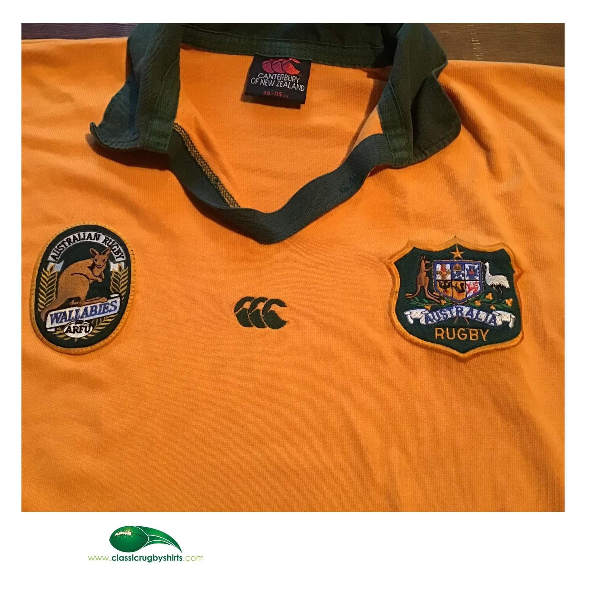 World Rugby Shirts | 1991 Australia Old Vintage Jersey Wallabies